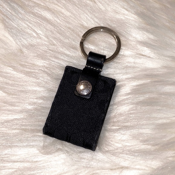 Accessories | Coach Black Vintage Key Chain | Poshmark
